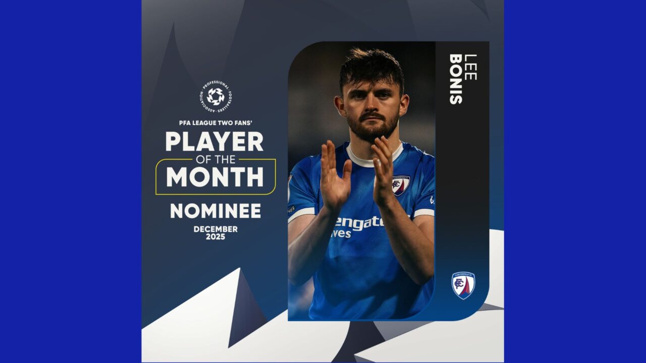 Bonis nominated for PFA award | Chesterfield FC